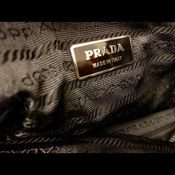 Prada | Bags | Prada Push Lock Leather Bag | Poshmark